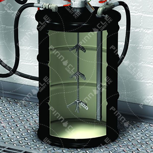 Expanding Blade Mixer, Low Viscosity – Spray On Direct